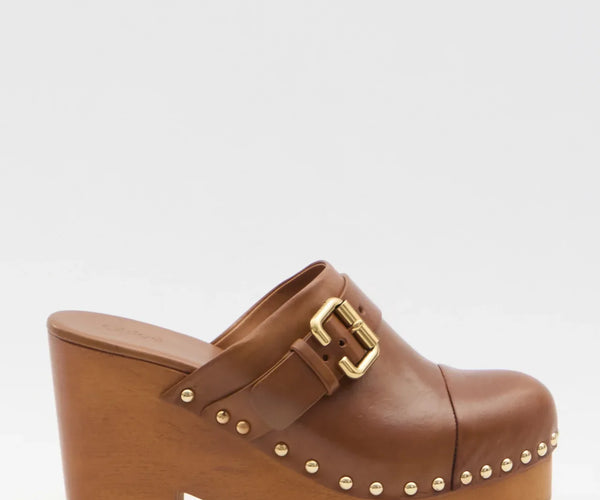 Designer Clogs | Luxury Wooden & Leather Clogs for Women – Ellie Belle